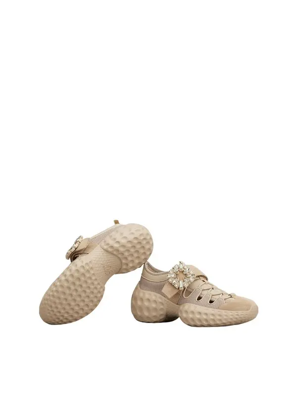 ROGER VIVIER Viv' Embellished Sneakers