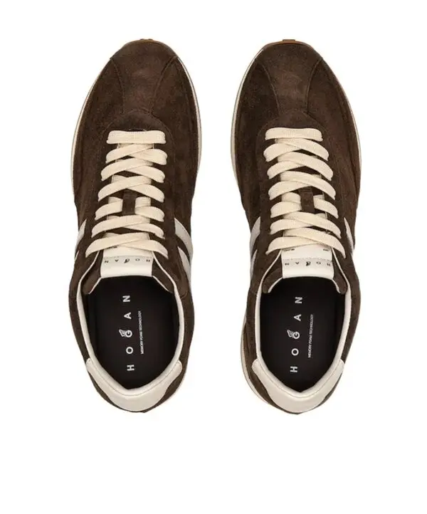 Hogan Suede Lace-up Sneakers