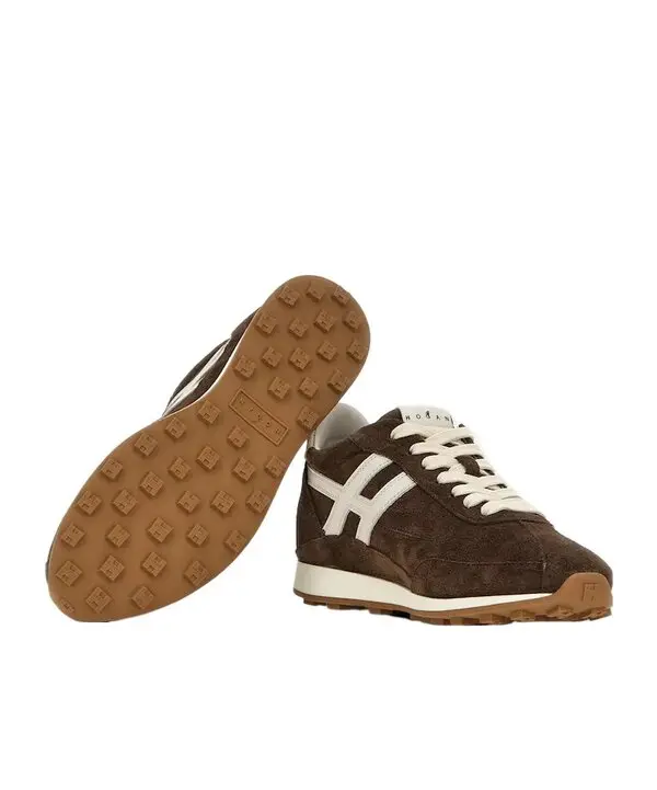 Hogan Suede Lace-up Sneakers