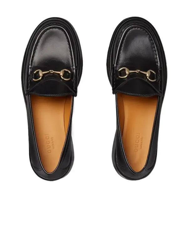 Gucci Horsebit Platform Loafers
