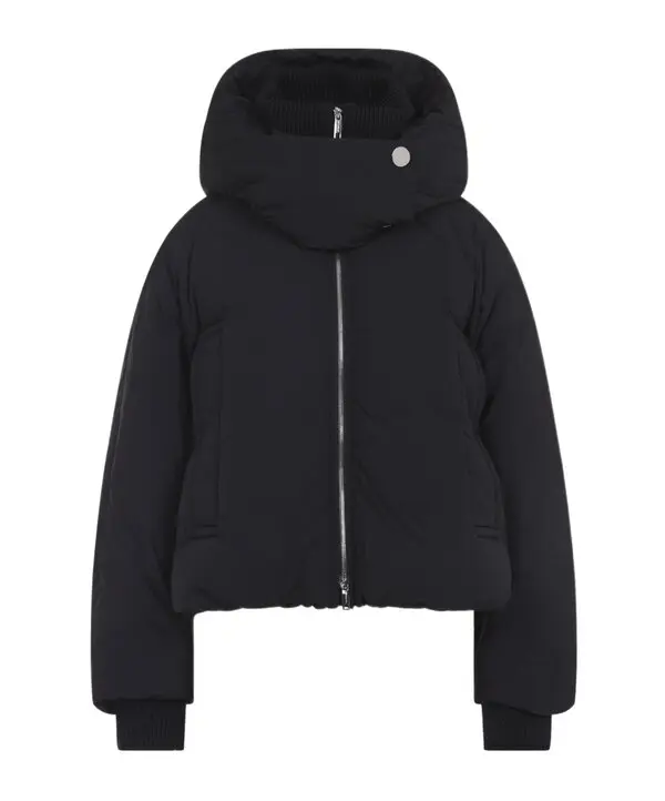 Sportmax Glizia Zip-up Down Jacket - Black
