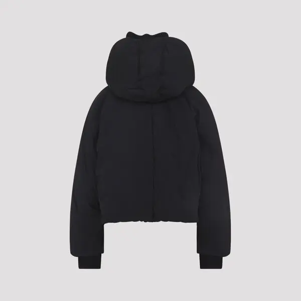 Sportmax Glizia Zip-up Down Jacket - Black