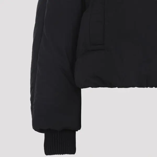 Sportmax Glizia Zip-up Down Jacket - Black