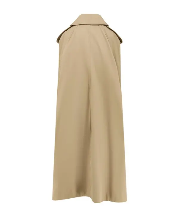 Burberry Double Breasted Belted Trench Coat