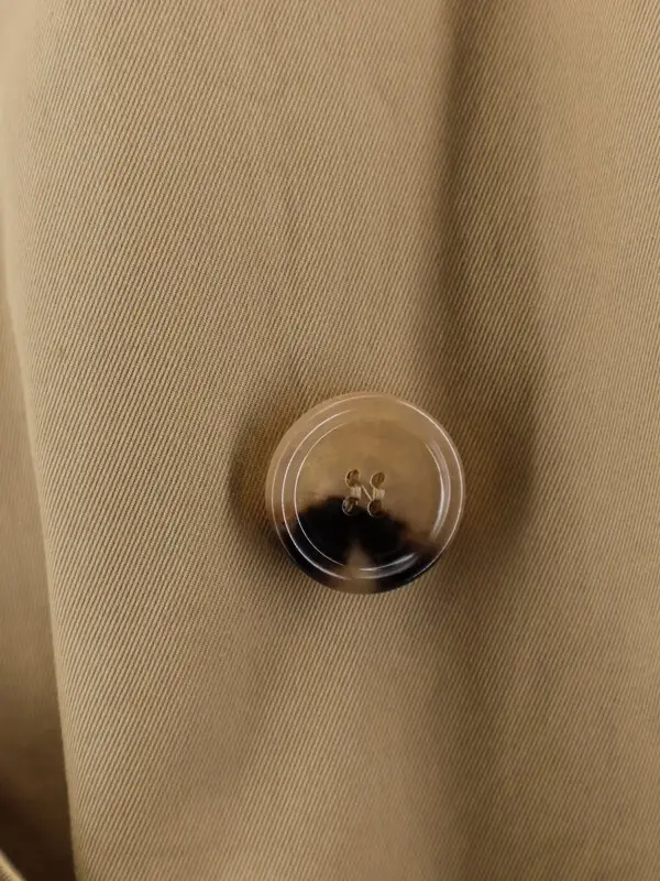 Burberry Double Breasted Belted Trench Coat