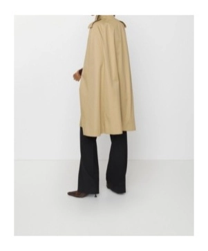 Burberry Double Breasted Belted Trench Coat