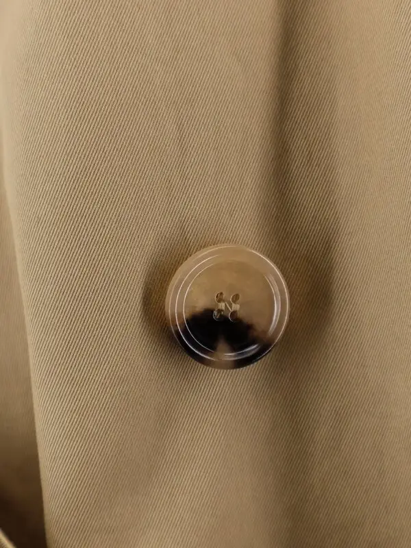 Burberry Double Breasted Belted Trench Coat