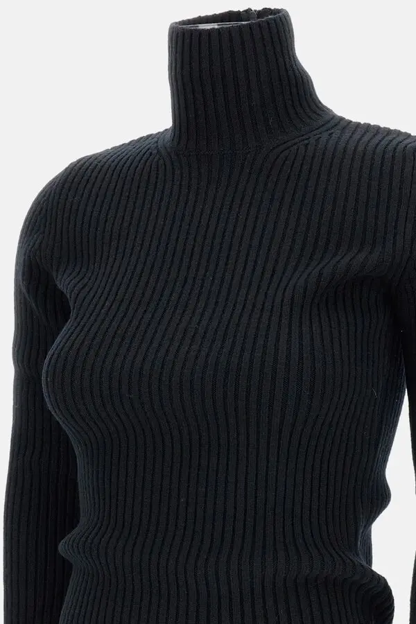 Max Mara Aral High-neck Jumper - Black