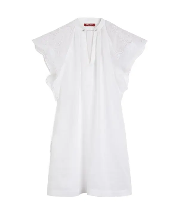 Max Mara Astor V-neck Mini Dress