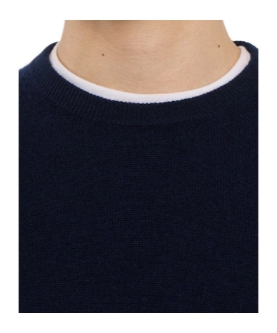 Gucci Crewneck Knit Jumper - Dark Blue