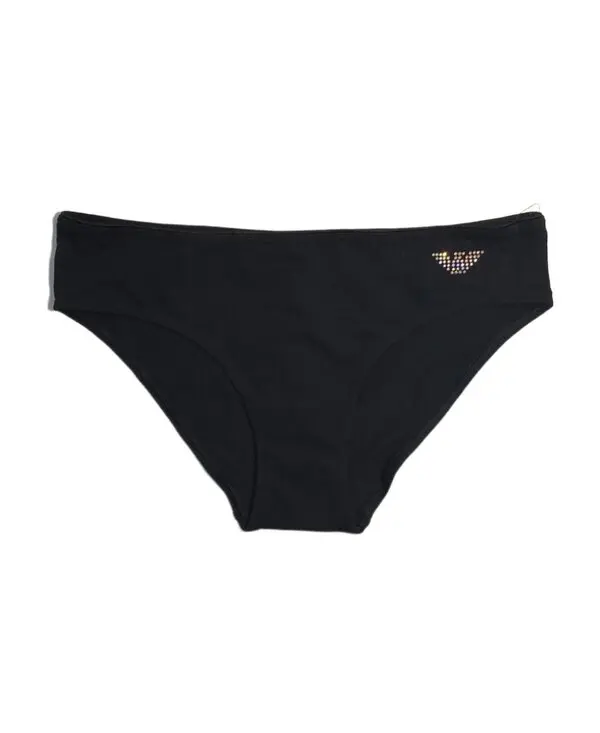 Emporio Armani Logo Briefs - Black