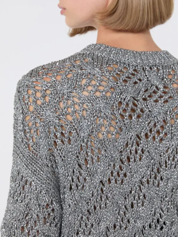 Max Mara Pilade Crewneck Knitted Jumper - Medium Gray