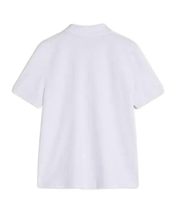 Maison Kitsuné Fox Head Regular Polo Shirt - White