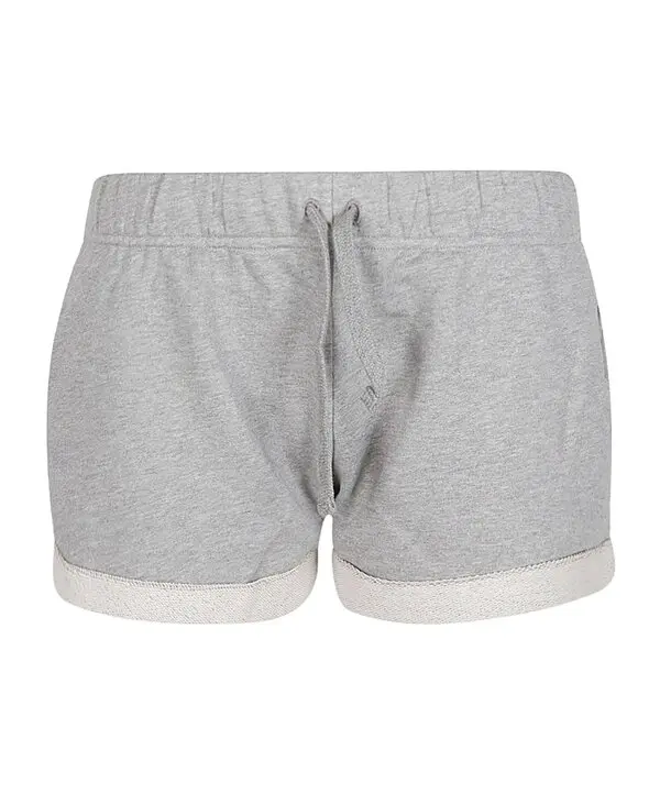 IRO PARIS Elastic Waist Drawstring Shorts - Grey