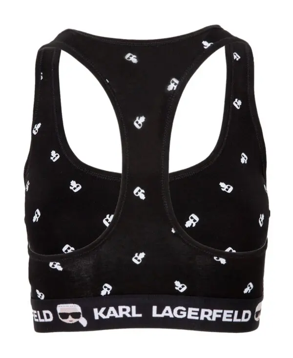 Karl Lagerfeld Logo Printed Sports Underwear