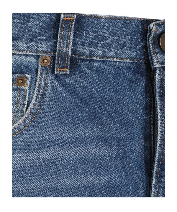 HAIKURE Bonnie Straight-leg Jeans - Blue