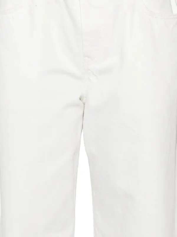 THE ROW Button Detailed Straight Leg Jeans