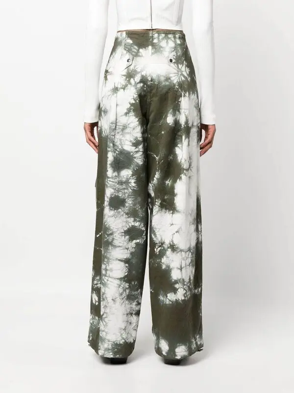 DARKPARK Daisy Military Cargo Denim Pants - Gray