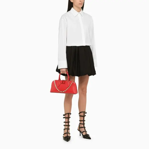 Valentino Garavani Rockstud Zipped Medium Tote Bag