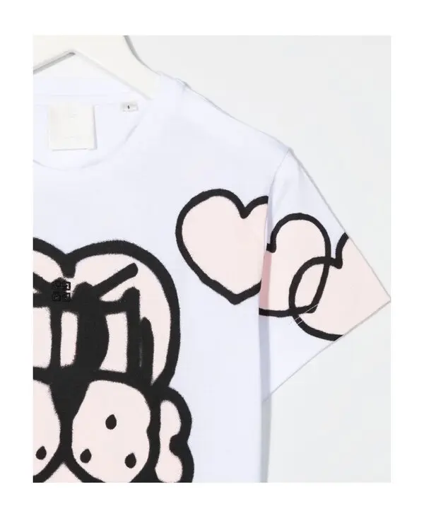 Givenchy Bart" Graphic Print T-shirt