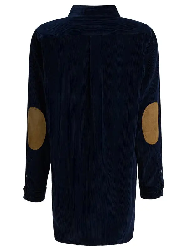 Miu Miu Corduroy Oversized Poplin Shirt