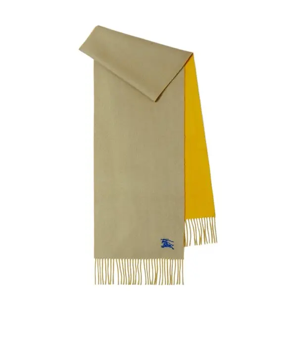 Burberry Logo Patch Reversible Scarf