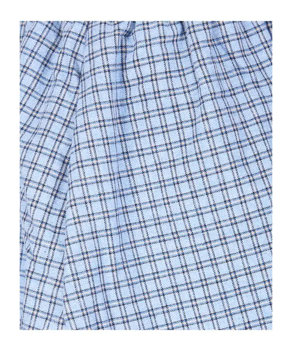 Baum Und Pferdgarten Checked Lantern Hem Skirt - Blue