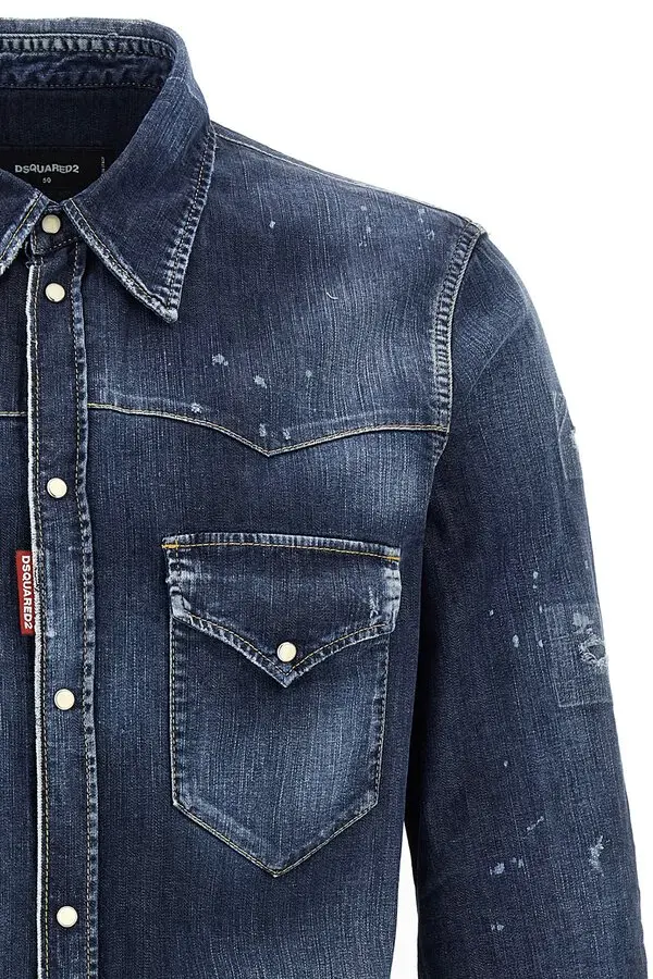 Dsquared2 Fashion Western Shirt