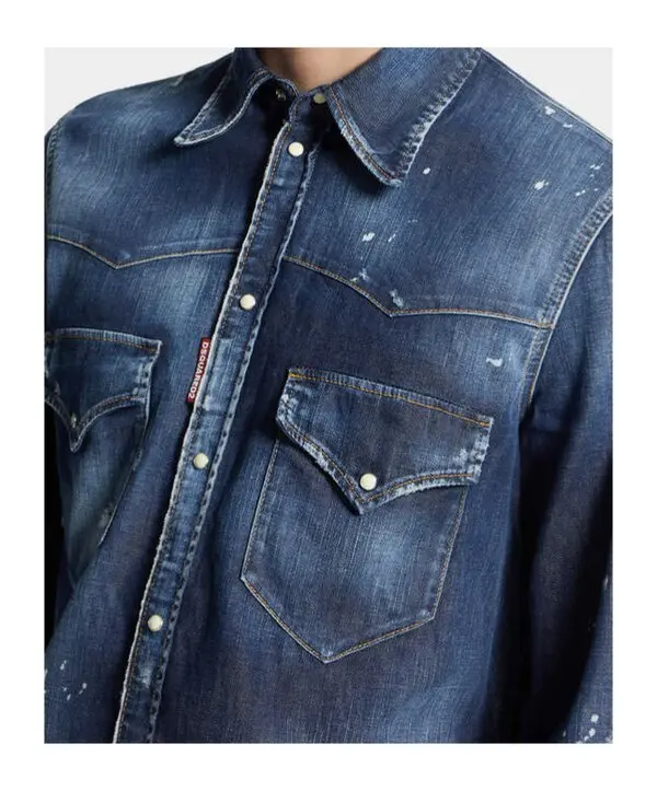 Dsquared2 Fashion Western Shirt