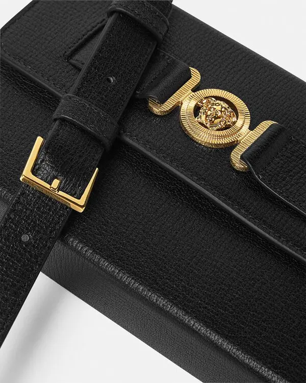 Versace Medusa Plaque Shoulder Bag