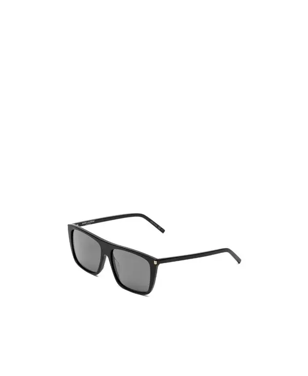 Saint Laurent Square Frame Sunglasses - Gray