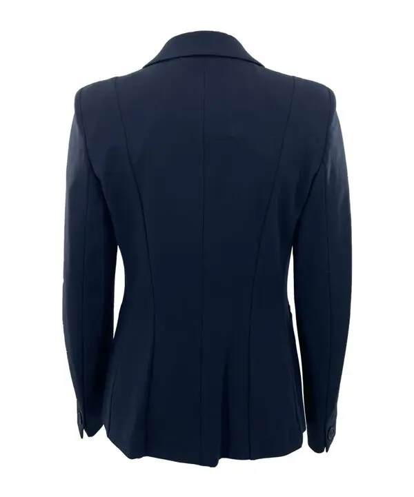 Max Mara Long Sleeve Single Breasted Jacket - Black