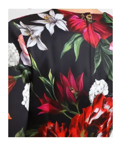 Dolce & Gabbana Floral Print Midi Dress