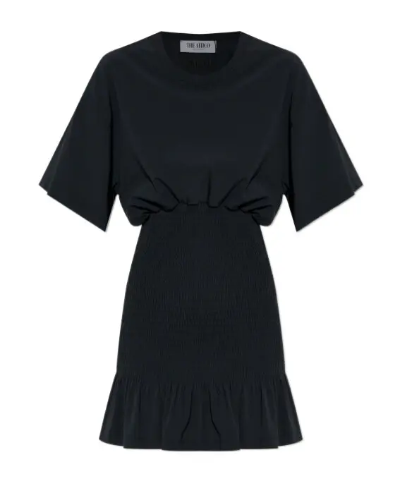 Attico Ruched Mini Dress