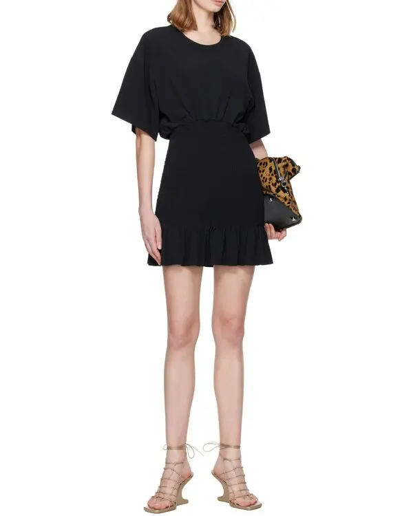 Attico Ruched Mini Dress