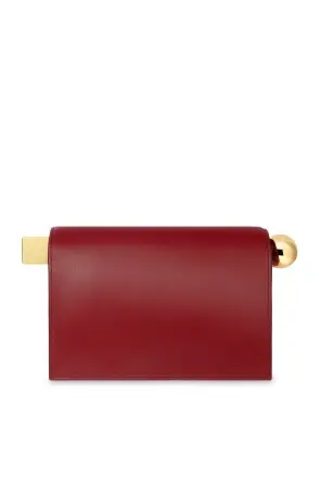 Jacquemus The Rond Carré Clutch Bag - Red