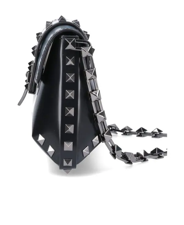 Valentino Garavani Rockstud Foldover Shoulder Bag