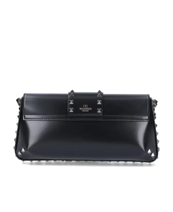 Valentino Garavani Rockstud Foldover Shoulder Bag