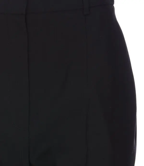 Alexander McQueen High-waist Cropped Tailored Trousers