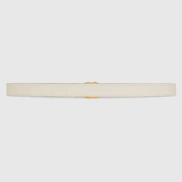 Gucci Reversible Gg Belt - Black