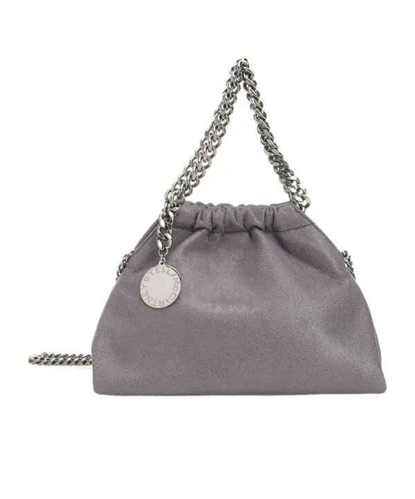 Stella McCartney Falabella Drawstring Crossbody Bag - Gray