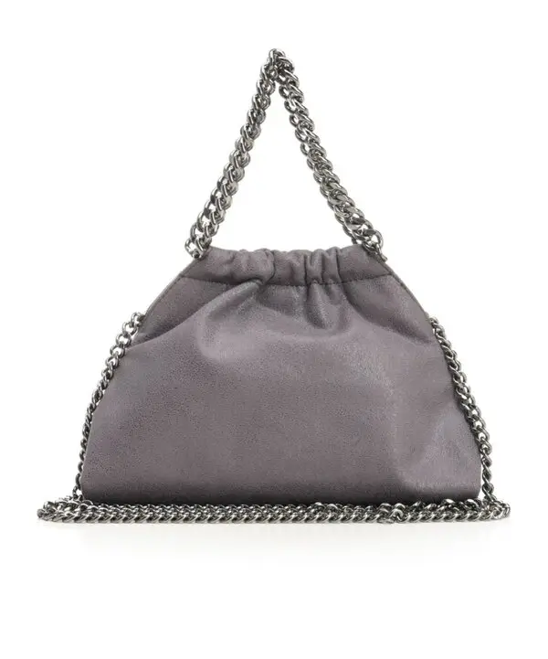 Stella McCartney Falabella Drawstring Crossbody Bag - Gray