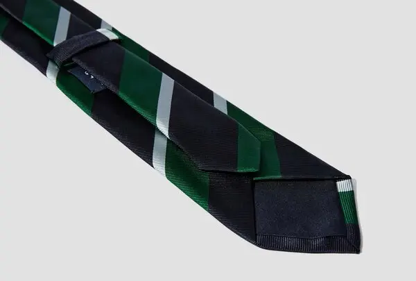 DRAKE'S LONDON Striped Neck Tie