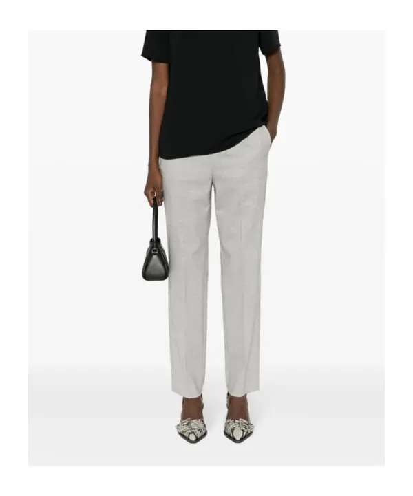 P.a.r.o.s.h High-waist Tailored Straight-leg Trousers