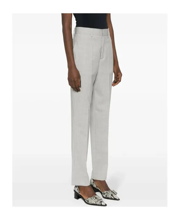 P.a.r.o.s.h High-waist Tailored Straight-leg Trousers