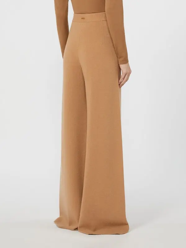 Max Mara Judy Wide Leg Knitted Trousers