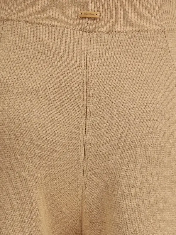 Max Mara Judy Wide Leg Knitted Trousers