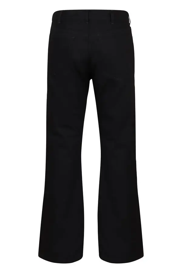 Celine Lulu Jeans In Raw Wash Denim
