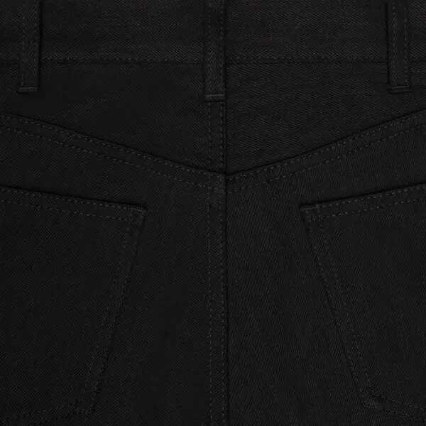 Celine Lulu Jeans In Raw Wash Denim