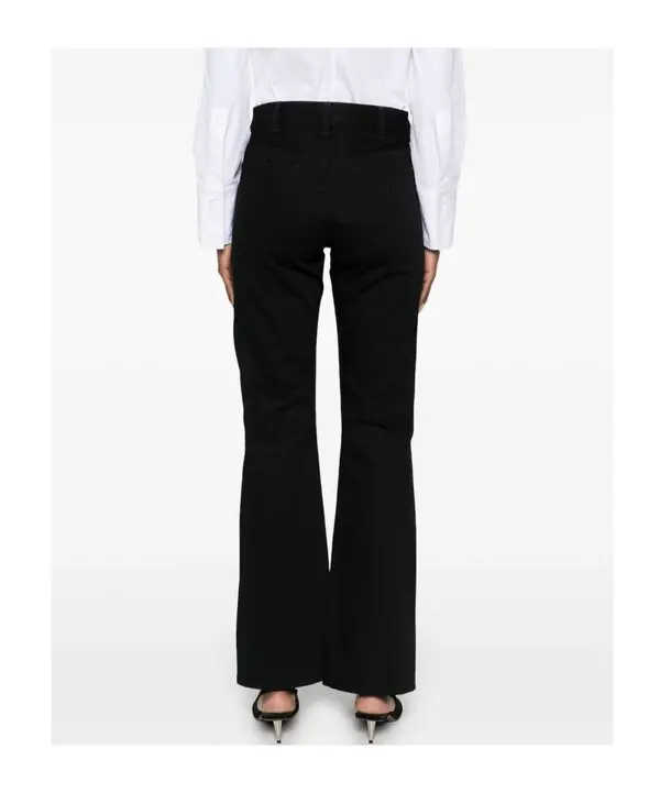 Celine Lulu Jeans In Raw Wash Denim